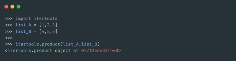 The A Z Of Pythons Itertoolsproduct Method Python Pool