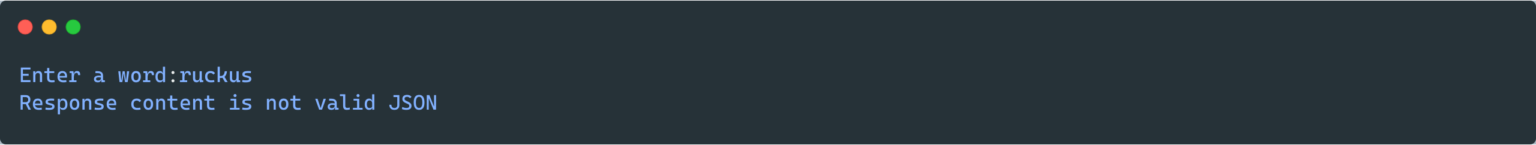 [Fixed] JSONDecodeError: Expecting Value: Line 1 column 1 (char 0)